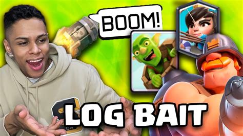 EL MEJOR MAZO DE LOG BAIT DE CLASH ROYALE ELFRESA2 YouTube