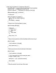 Arraystack Java Pdf Public Class ArrayStack E Implements Stack E