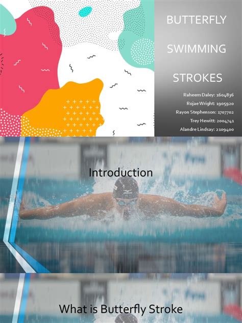 Butterfly Stroke Techniques And History Pdf Swimming Sport