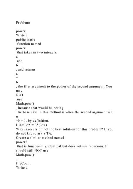 Problemspowerwrite A Public Static Function Named Powerdocx