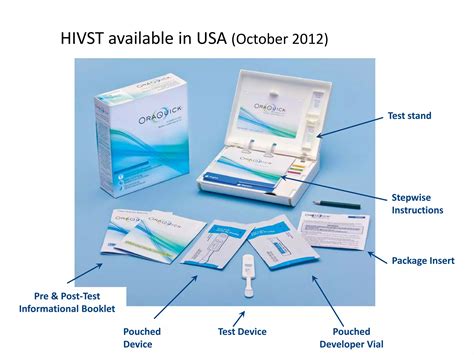 scaling up hiv testing the role of self testing ppt