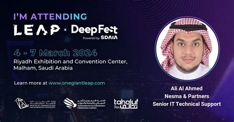 Ali Al Ahmed On Linkedin Leap 2024