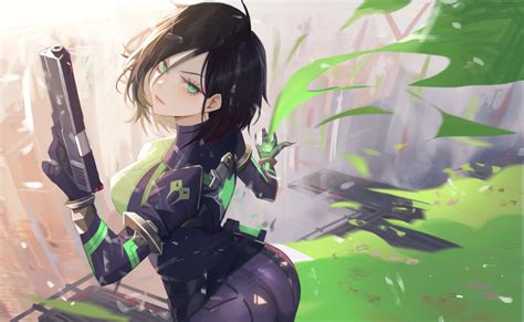 Safebooru 1girl Ass Black Hair Bodysuit Breasts Colored Inner Hair