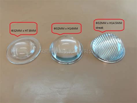 Focusing Plano Convex Led Lens 32mm Glass Convex Lens Optical Glass