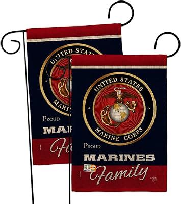 Amazon Breeze Decor Home Of Marine Corps Garden Flag Armed Forces