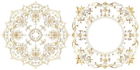 Premium Vector Decorative Line Art Frames For Design Template