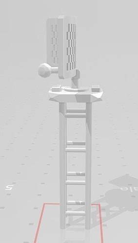 D Model Animated Radar Model VR AR Low Poly CGTrader