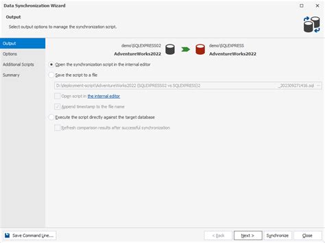 Review The Deployment Script