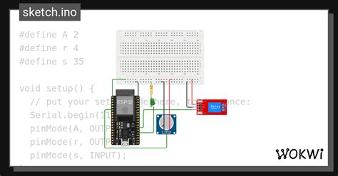 Contoh Sensor Air Wokwi Esp Stm Arduino Simulator
