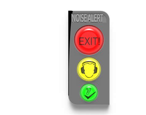 Safety With Light Noise Alert System Behance