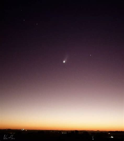 Cometa do Diabo é visto no céu do Rio Grande do Sul veja imagens
