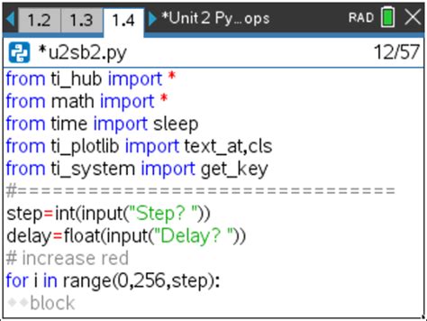 10 Minutes Of Code Ti Innovator™ Technology Python Activities
