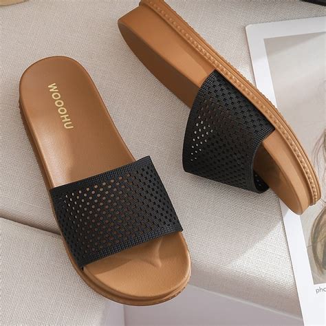 【luckiss】 Korean Women Fashion Slippers Shopee Philippines