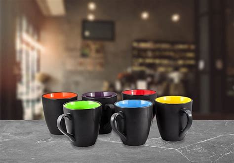 Coffee Mug Set Set Of 6 Large Sized 16 Ounce Sale Coffee Mugs Shop