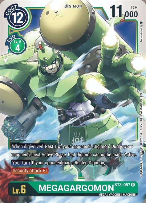 MEGAGARGOMON DIGIMON CARD META