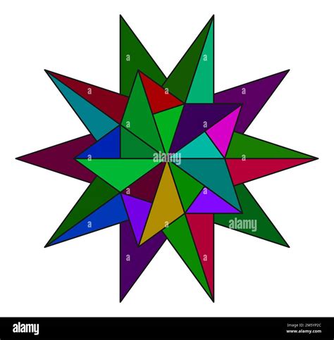 Geometric Tattoo Stock Vector Images Alamy