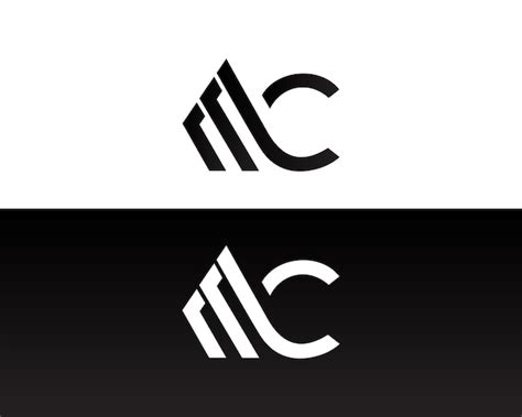 Premium Vector Mc Letter Abstract Logo Icon Design Template Vector