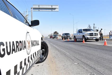 La Guardia Nacional Implementa Operativos En La Carretera 53 Monclova