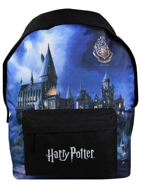 BAGTROTTER Sac à dos compartiment Harry Potter Noir Château Noir Kiabi