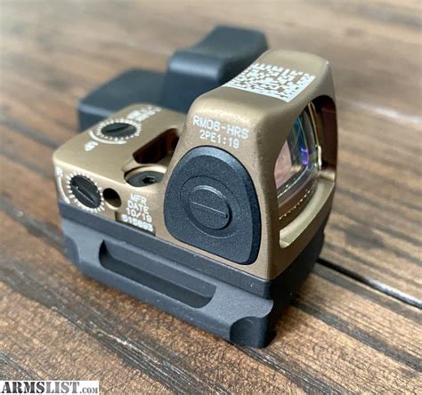 ARMSLIST For Sale Trade FDE Trijicon RM HRS Red Dot RMR
