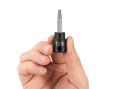 3 8 Inch Drive X T25 Torx Impact Bit Socket Tekton