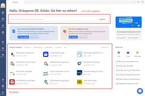 Kostenlose Online Web Scraping Tools Octoparse