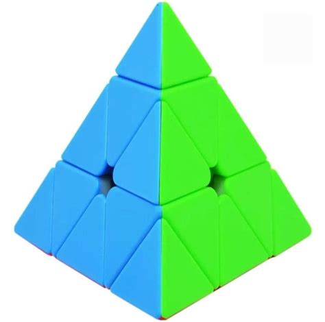 Pyramid Cube 3x3 High Speed Magic Triangle Pyraminx Puzzle Cube Bd