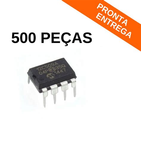Kit peças Ci Microcontrolador PIC C A P DIP PTH Circuitos Integrados Achei