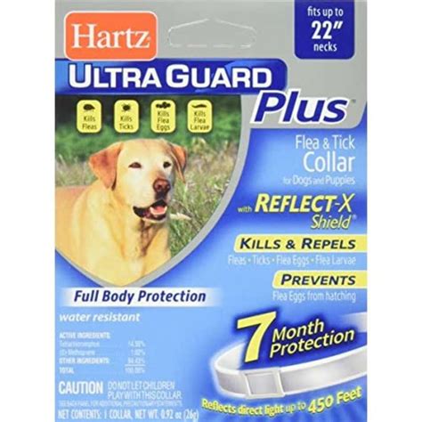Hartz (Хартц) UltraGuard Plus Reflect-X - Светоотражающий ошейник для ...