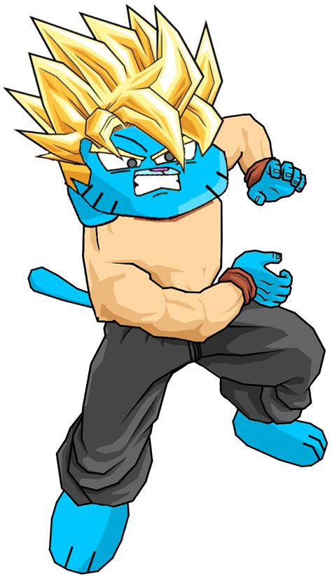 Ssj Gumball By Riolulucariofan9000 On Deviantart
