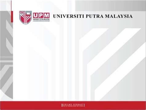 Upm Ppt Template