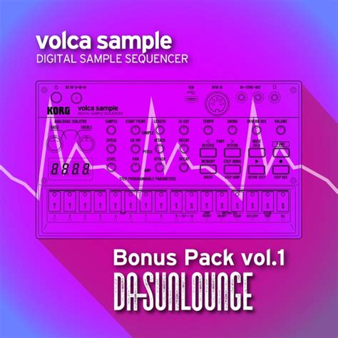 Bonus Packs Volca Sample2 DIGITAL SAMPLE SEQUENCER KORG USA