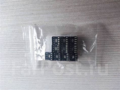 DIP панелька (разъем) для микросхем 8 Pin (2x4).10 штук, новый, в ...