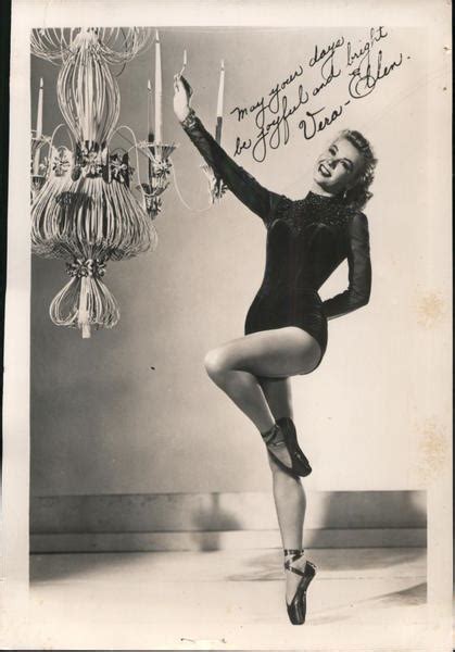 May Your Days Be Joyful And Bright Vera Ellen Dancing Original Photograph