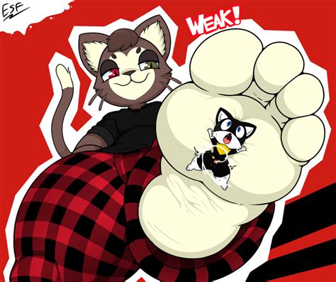 Rule 34 Ahe Gao Anthro Atlus Belt Black Clothing Black Shirt Black