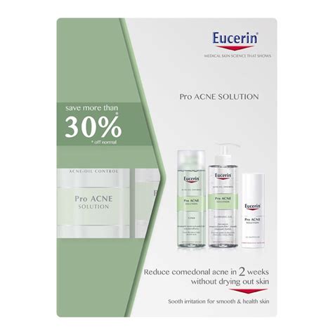 Eucerin Pro Acne T Set 1s Wt1 Shopee Malaysia