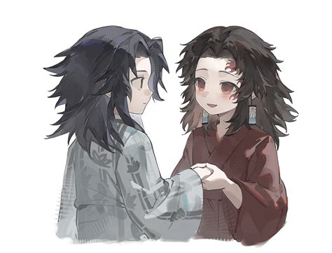 Tsugikuni Yoriichi And Kokushibou Kimetsu No Yaiba Drawn By Huz