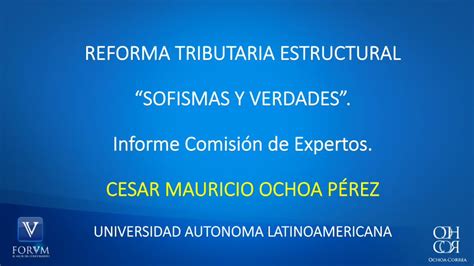 Pdf Reformatributariaestructural Estructural Sofi Contables