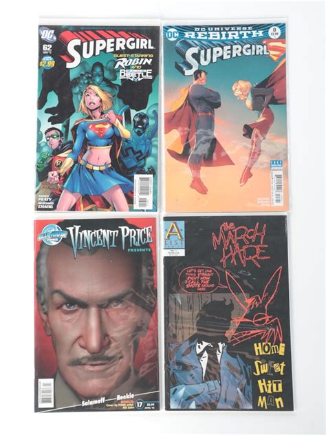 Bronze To Modern Age Comic Books Featuring Supergirl Bugs Bunny