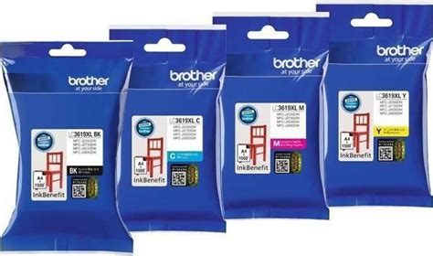 Brother Zestaw Brother LC3619XL CMYK Black+Cyan+Magenta+Yellow 3000 ...