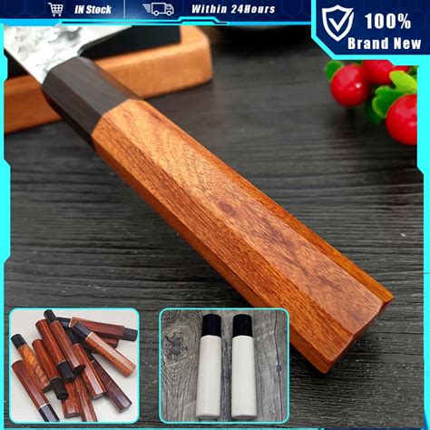 519513inch Japanese Kitchen Knife Octagonal Wooden Handle Shank Beef
