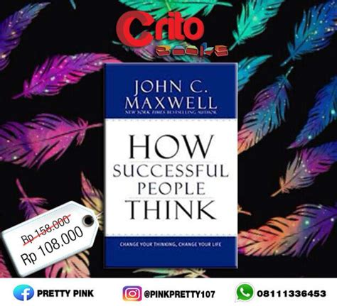 Promo How Successful People Think By John C Maxwell Diskon 26 Di