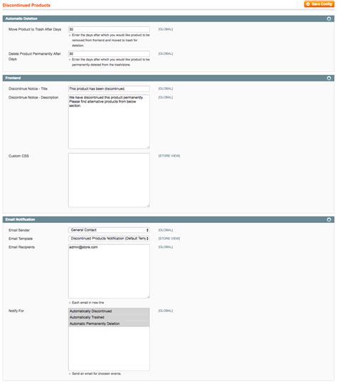 Discontinued Products Magento 1 Extension Redchamps Magento Extensions Store