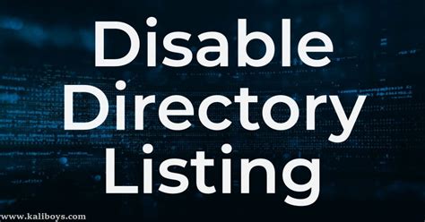 حمله Directory Listing در وب سرور آپاچی و آموزش غیر فعال کردن آن