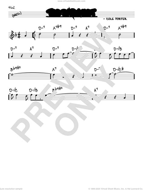 Too Darn Hot Sheet Music Real Book Melody And Chords Real Book