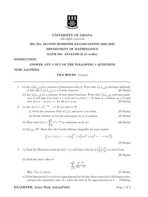 23exam pdf sequence mathematical structures
