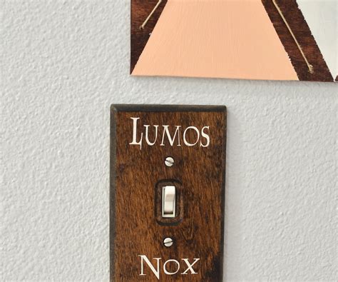 Lumos Light Switch Supplies Instructables