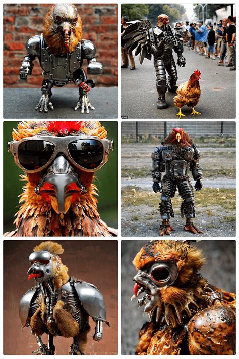 Terminator Chicken Rweirddalle