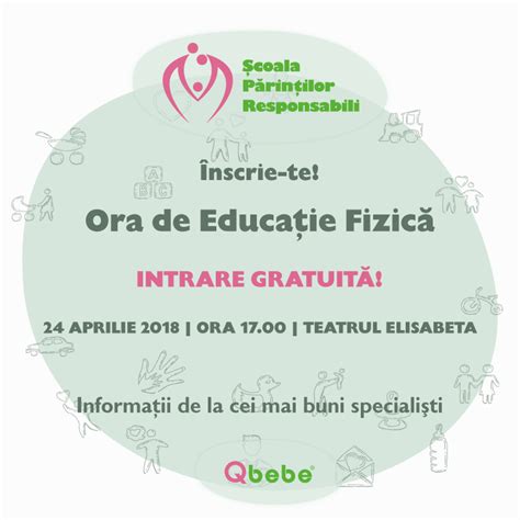 Seminar Gratuit Pentru Parinti Responsabili Ora De Educatie Fizica