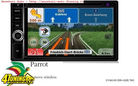Navigatie Dynavin Dvn 6205 D99 Android Dedicata Peugeot 307 Internet 3g